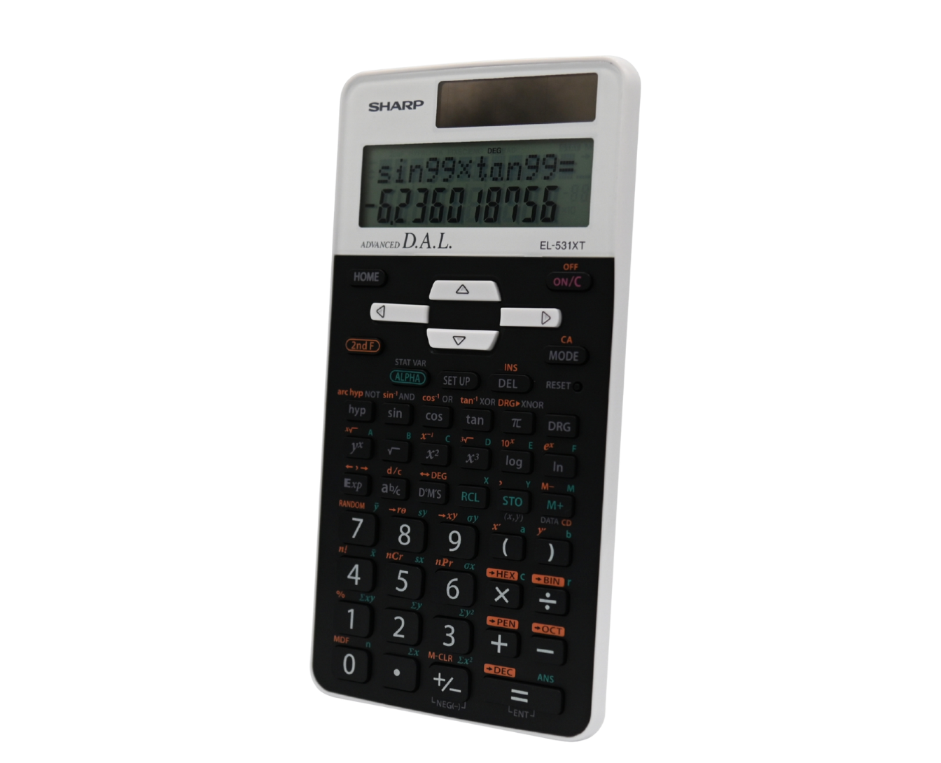 Sharp EL531XTWH 2?Line 10?Digit Scientific Calculator | 272 Functions