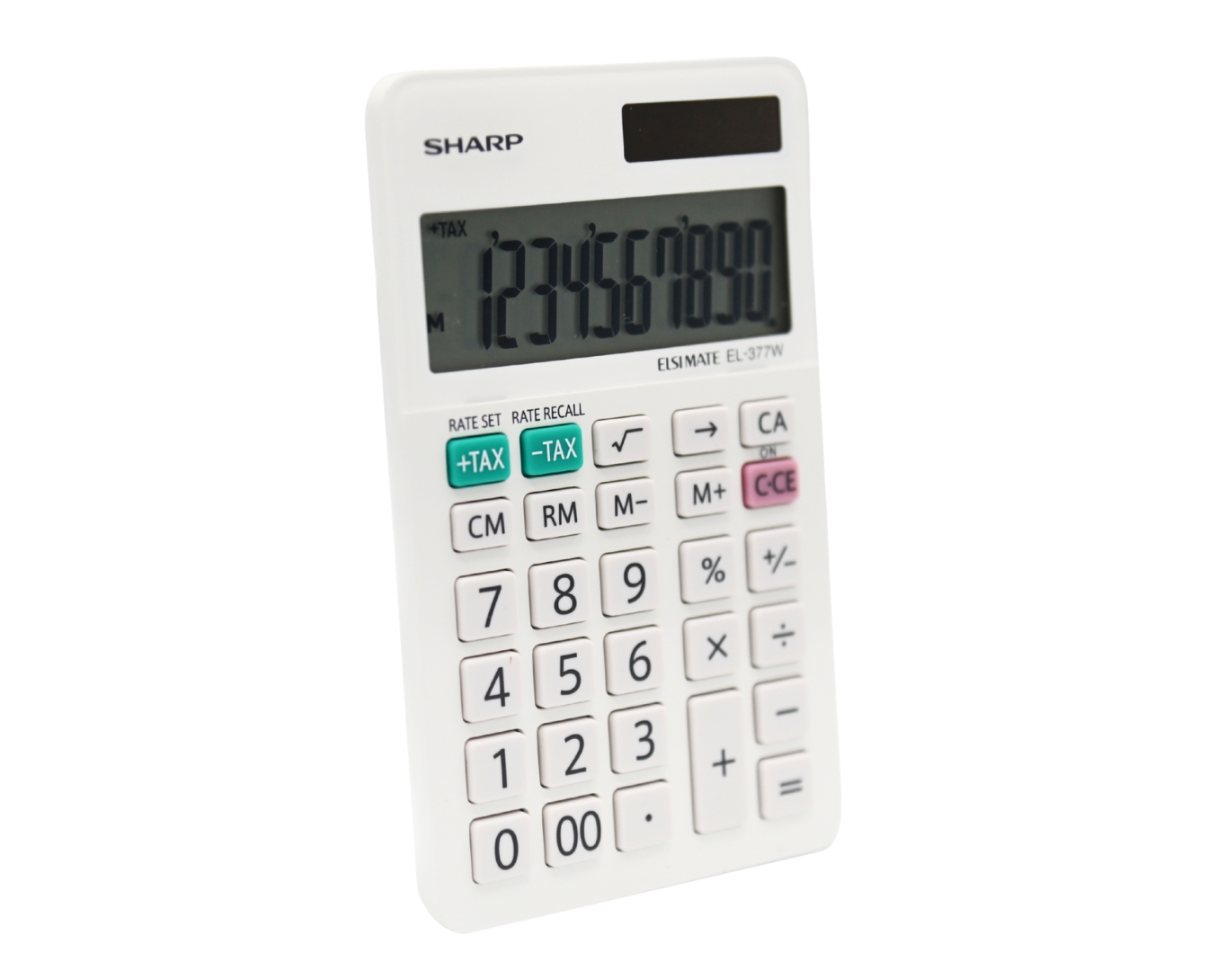 Sharp EL377W 10?Digit Professional Handheld Calculator