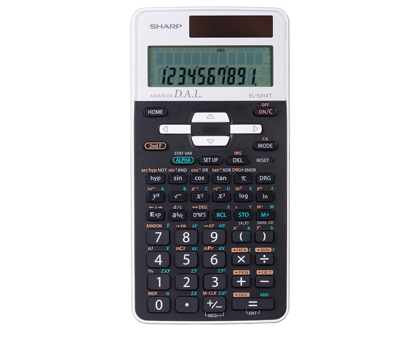 Sharp EL531XTWH 2?Line 10?Digit Scientific Calculator | 272 Functions